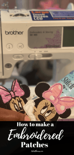 How to make Embroidered Patches using machine Embroidery. - Talent The Muse